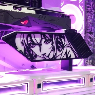 Caseybox CSYB-118 Cute Girl Ekran Kartı Tutucu Ayarlanabilir (8-11 cm) GPU Holder | caseybox