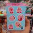 Kirby Pop Sticker Seti | Dosei's Art Shop