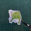 Bouncing Frog Sticker | Dosei's Art Shop
