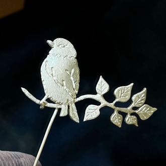 Dallı Kuş Broş | Mimi Things Co.