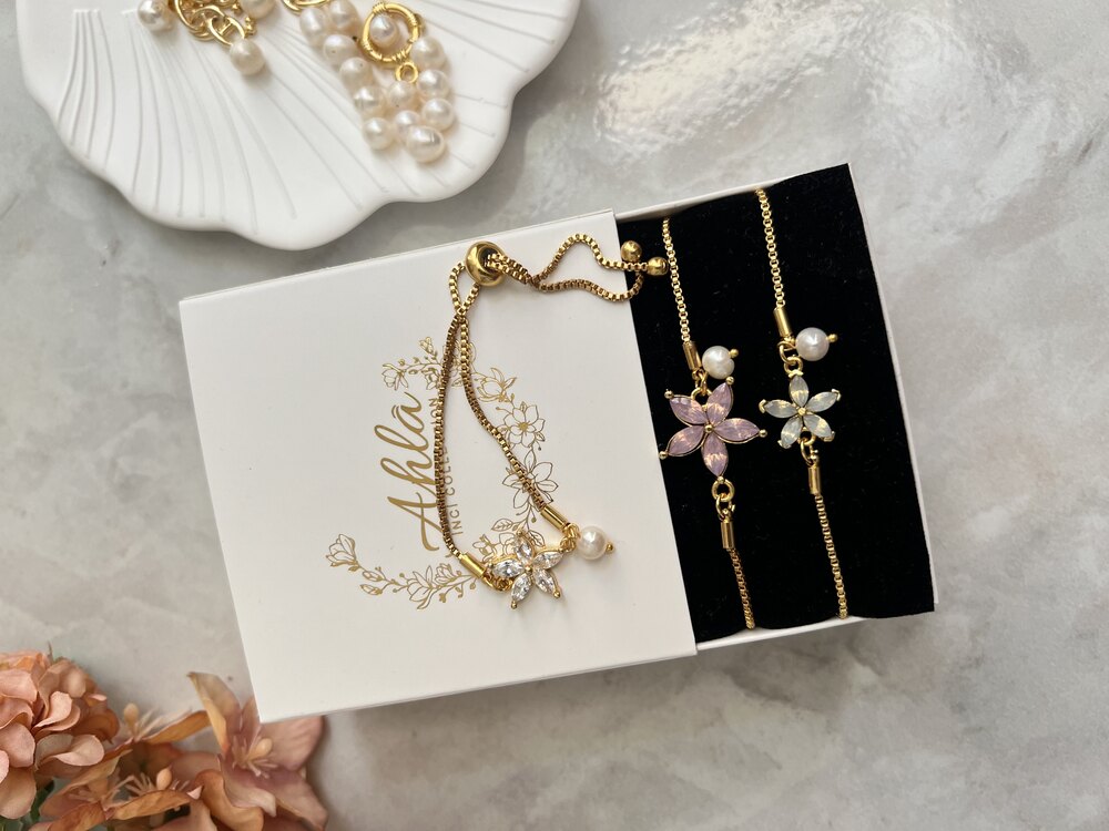 Lotus bileklik | Ahla İnci Collection