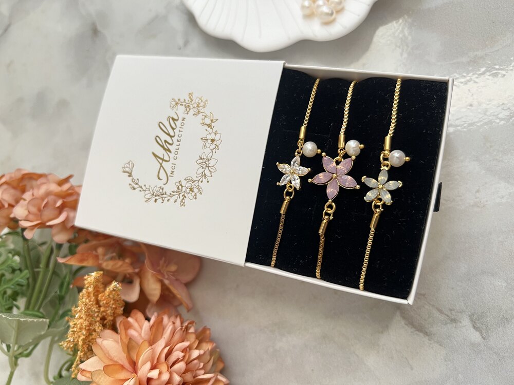 Lotus bileklik | Ahla İnci Collection