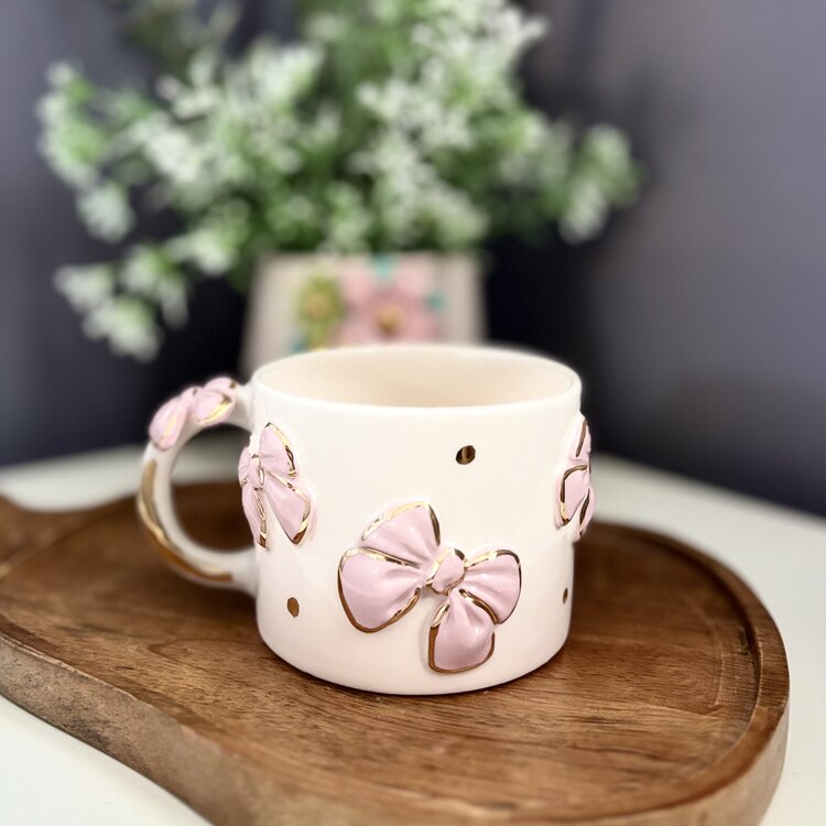 250 ml ‘Big Pink Ribbon’ mug | Cerenica_design