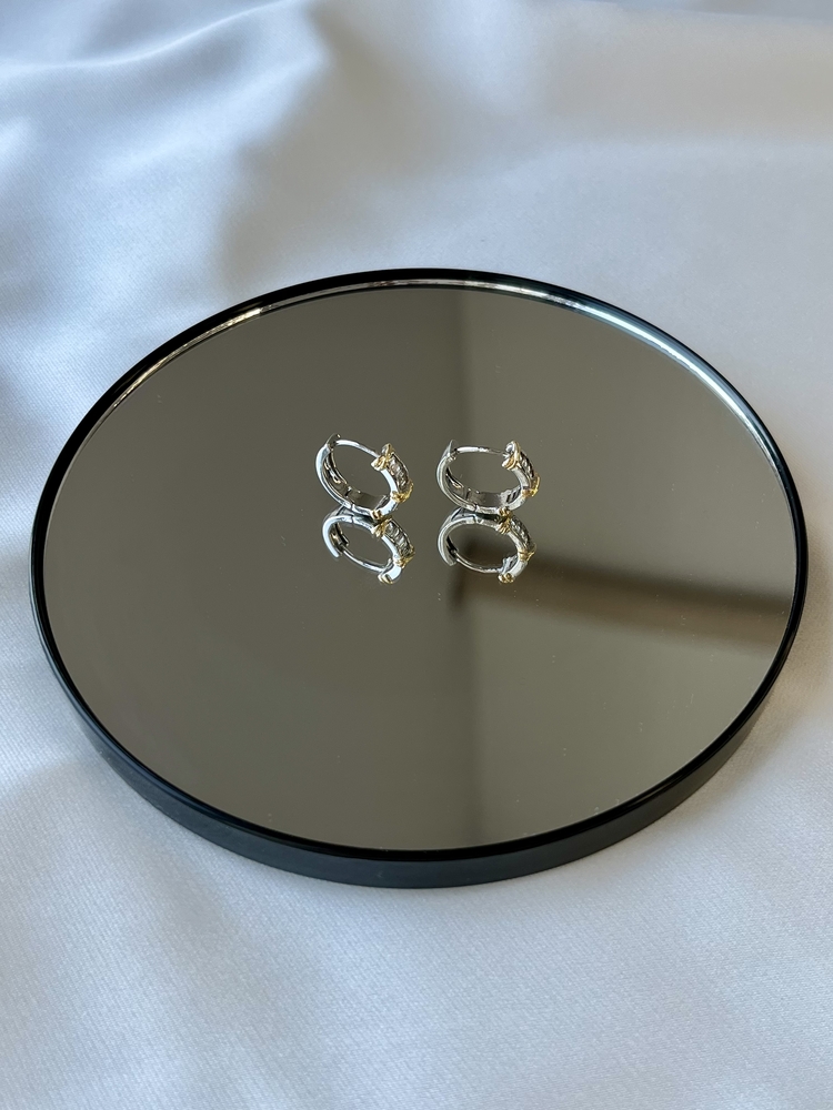 Çelik XOXO Halka Küpe | MADaccessories