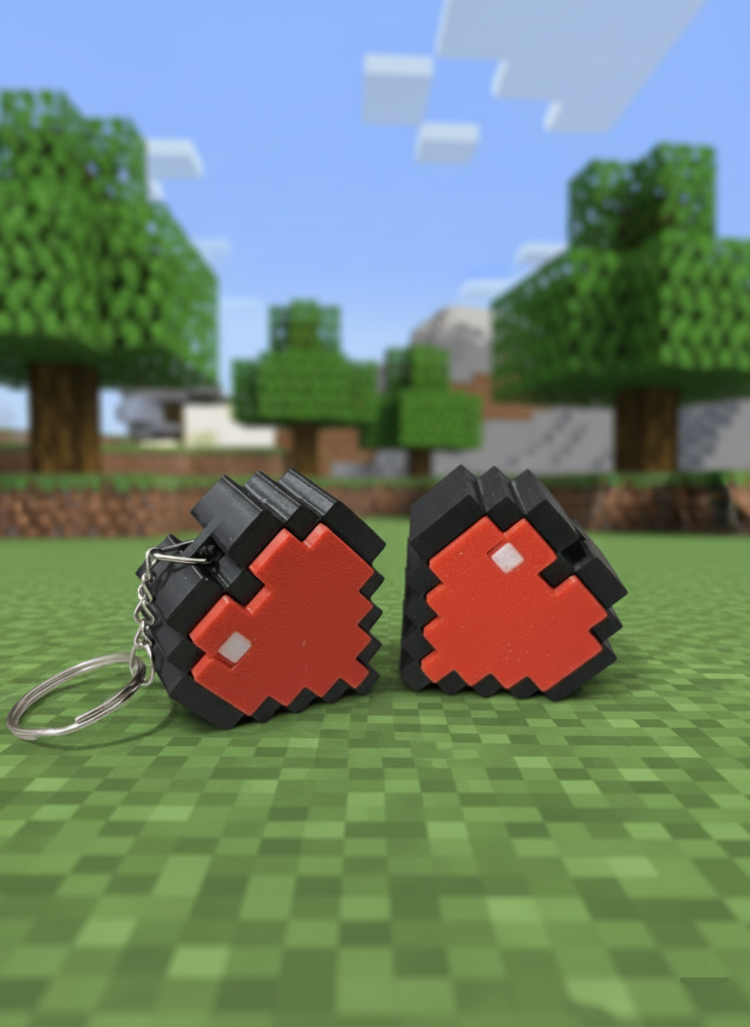 Minecraft Clicker Anahtarlık Seti | MiMay3D