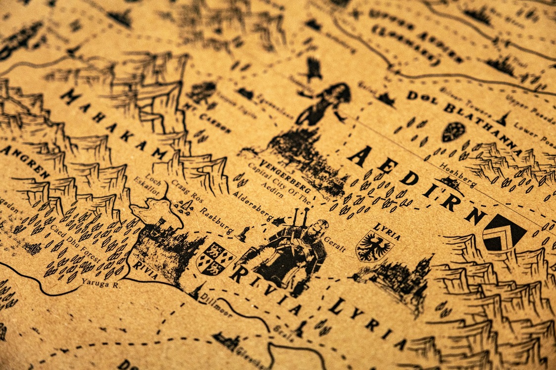 Witcher World Map | Talented Bear's Workshop