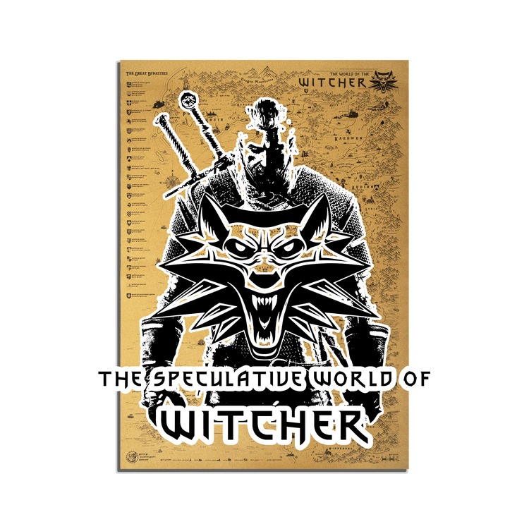 Witcher World Map | Atölye Mahir Ayı