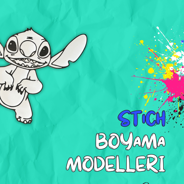 Stich Boyama Modelleri | Kiddz Store
