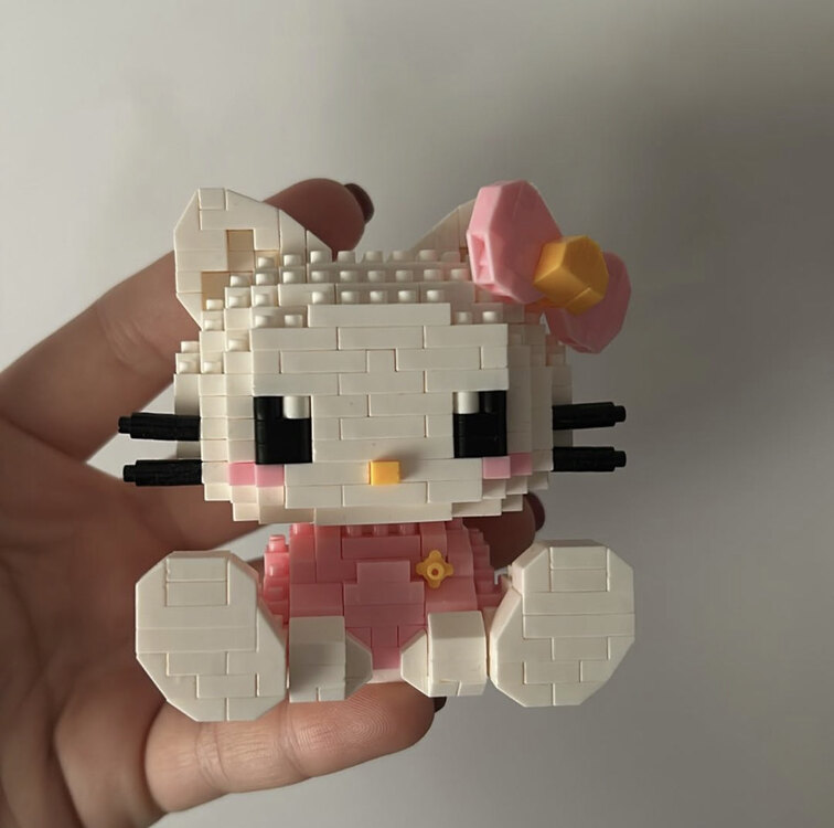 Büyük Boy Hello Kitty Bricks | BricksDünyası