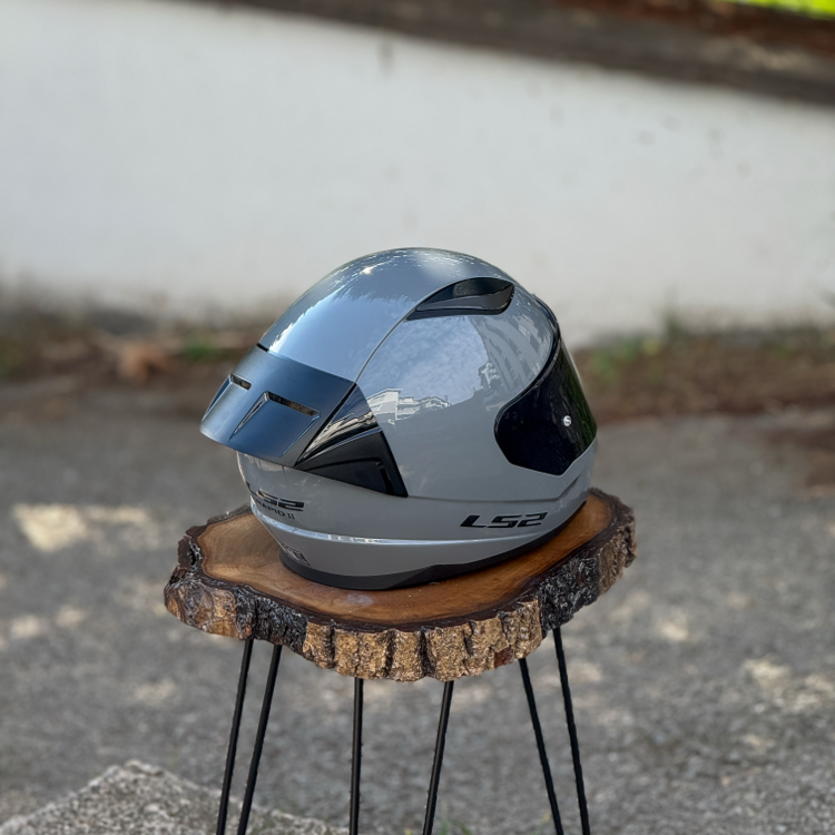 LS2 RAPID 2 NARDO GRİ KASK ( SPOİLER + SİYAH VİZÖR ) | MOTORUM.TR