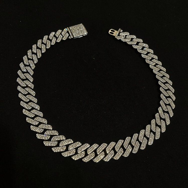 RICH DIAMOND MIAMI CHAIN 20mm (Bakır) | Richie Rich Design