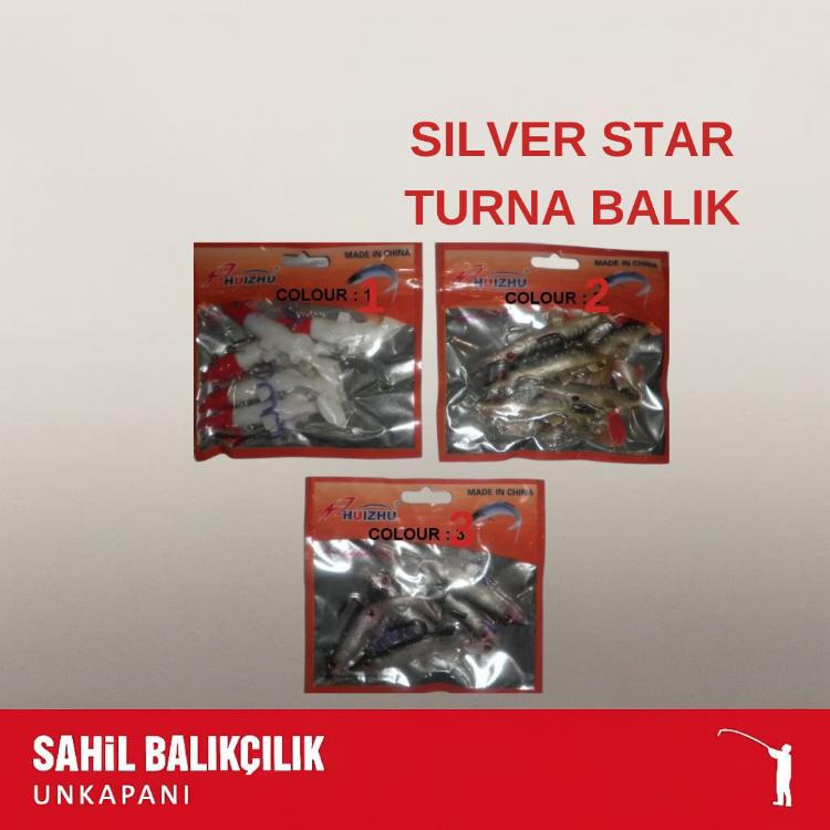 SILVER STAR TURNA BALIK 10 CM RENK SEÇENEKLERİ | Sahil Balıkçılık