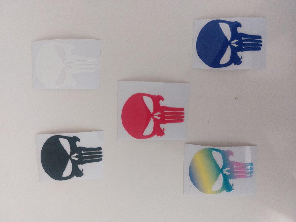 Punisher sticker Kuru Kafa | Stickershub