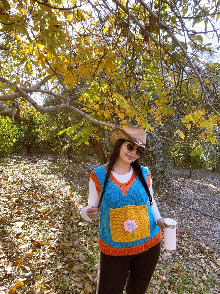 Happy Bloom Sweater | Venus Knots